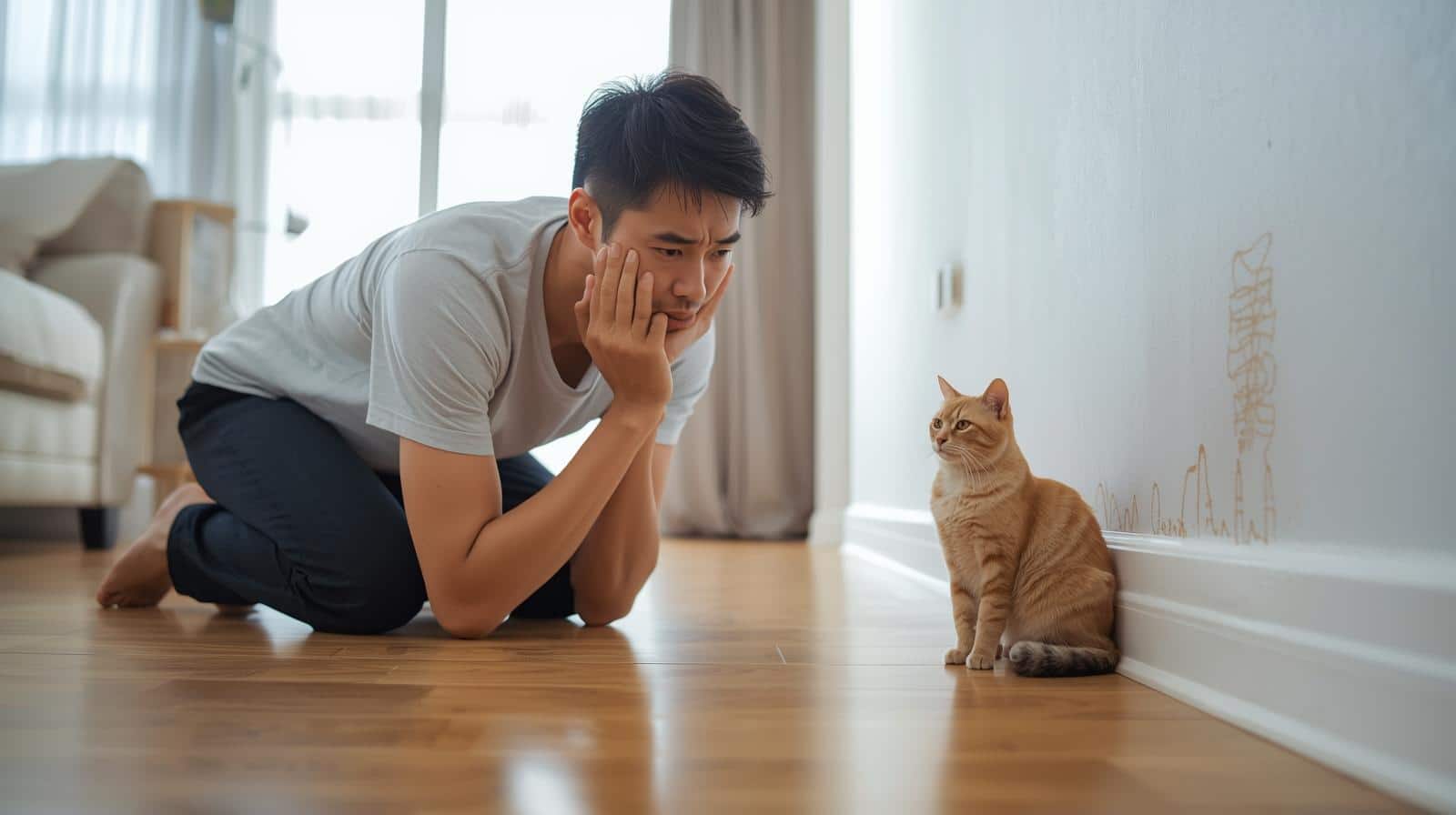 Cat Spraying vs Peeing: 7 Key Differences & How to Stop It